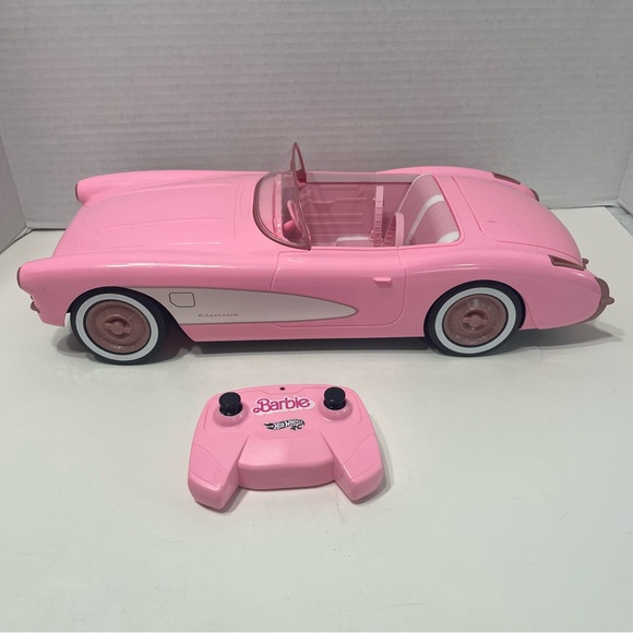 Barbie | Toys | Barbie The Movie Hot Wheels Rc Corvette Toy Car 222 ...